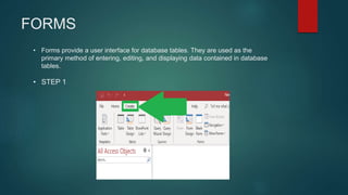 Ms access 1 | PPTX