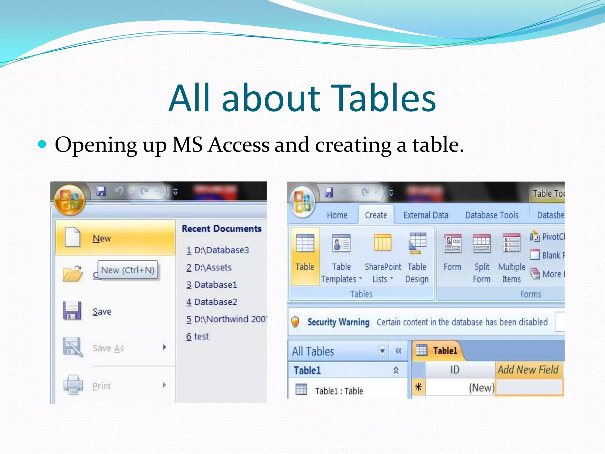 Ms access | PPTX