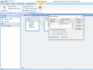Ms access | PPTX