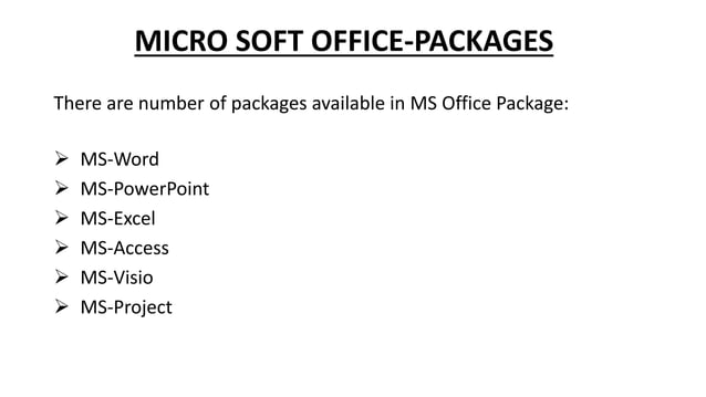 MS ACCESS.pptx | Databases | Computer Software and Applications