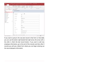 MS Access - Create Form.pdf