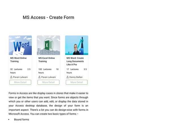 MS Access - Create Form.pdf