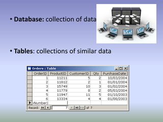 Ms access | PPTX