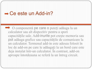 Ms access add ins | PPTX