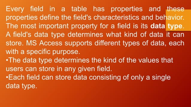 Ms Access Intro Pptx Databases Computer Software And Applications