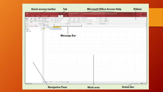 MS Access Intro | PPTX | Databases | Computer Software and Applications