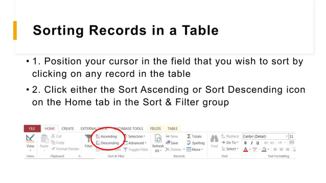 MS ACCESS PPT.pptx | Databases | Computer Software and Applications
