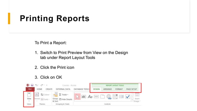 MS ACCESS PPT.pptx | Databases | Computer Software and Applications
