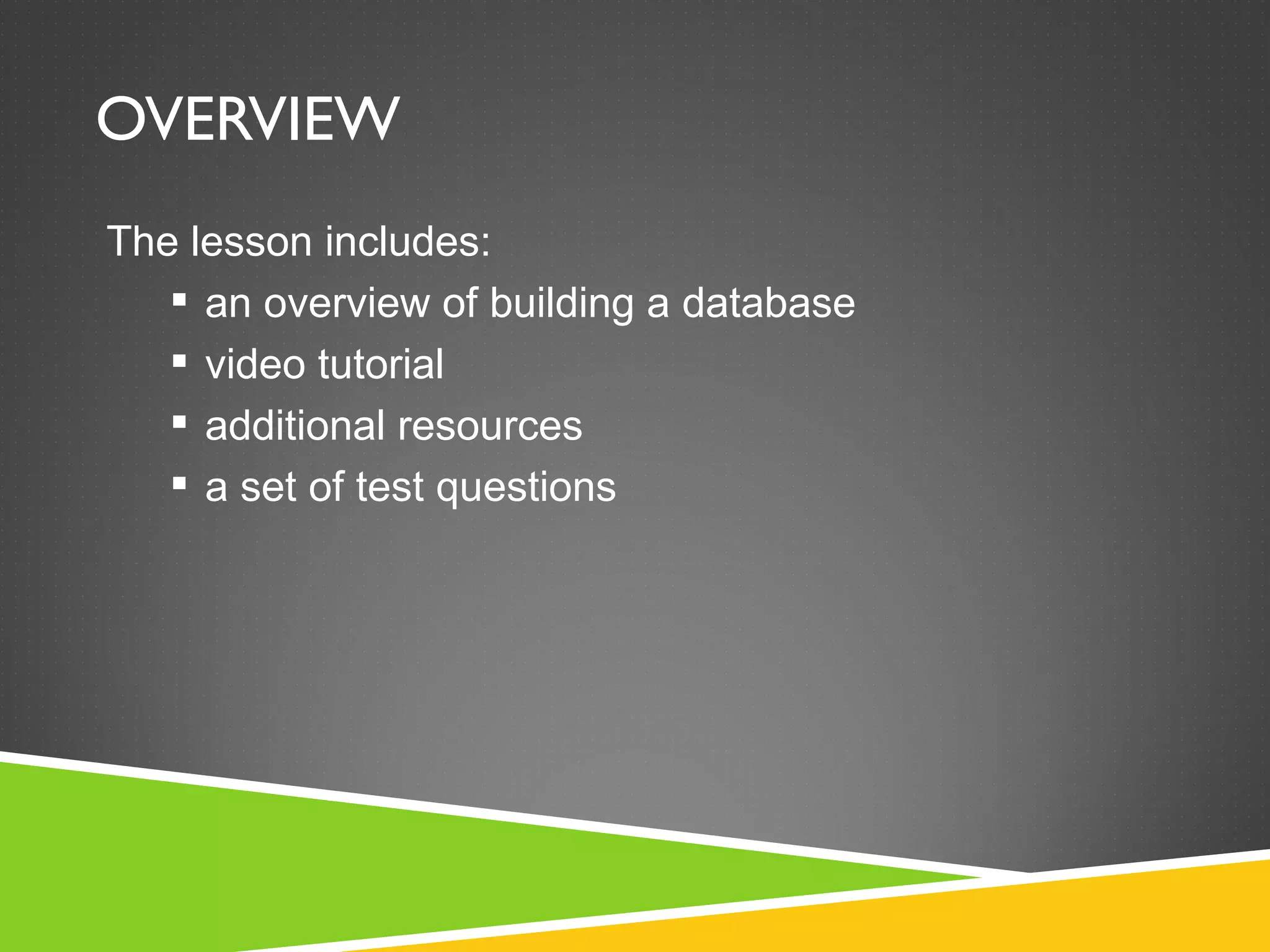 Ms access tutorial | PPT