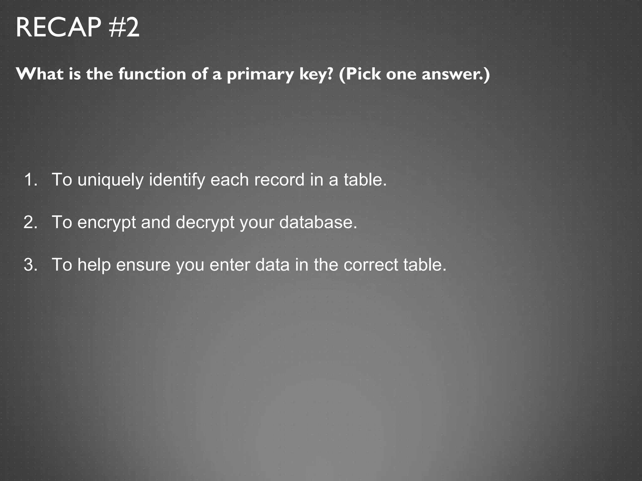 Ms access tutorial | PPT