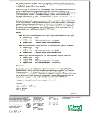 Msa Crosscontamination | PDF