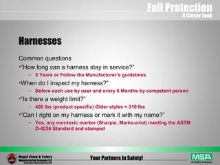 MSA Fall Protection | PPT