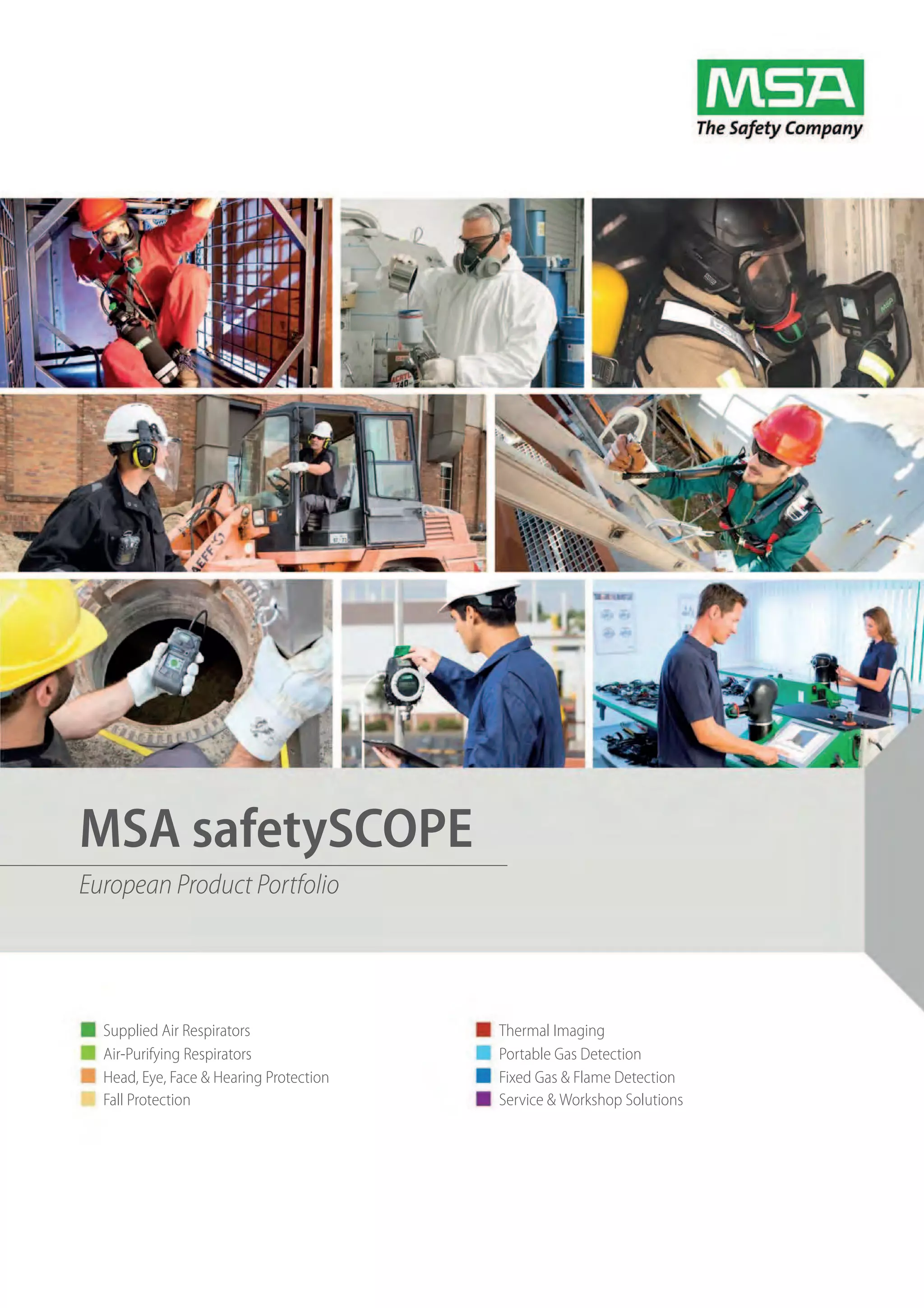 MSA Gas Detectors – Portable & Fixed Gas Detection - Brochure | PDF