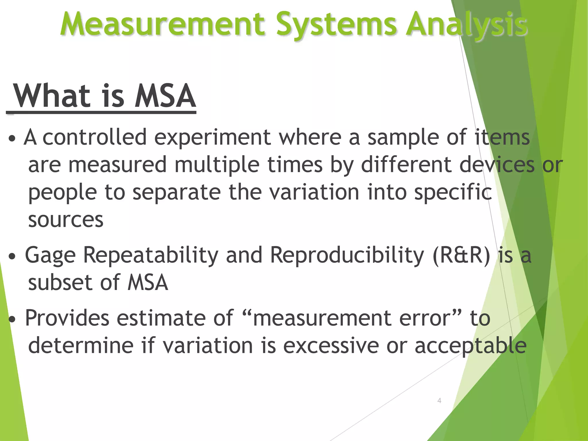 MSA (GR&R) | PPT