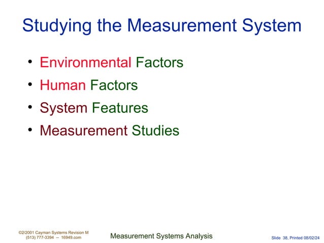 MSA Guide for guidance at manufacturing_ | PPT