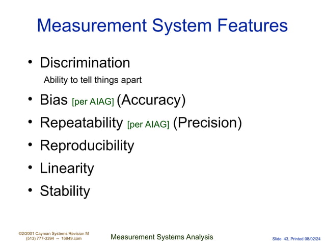 MSA Guide for guidance at manufacturing_ | PPT