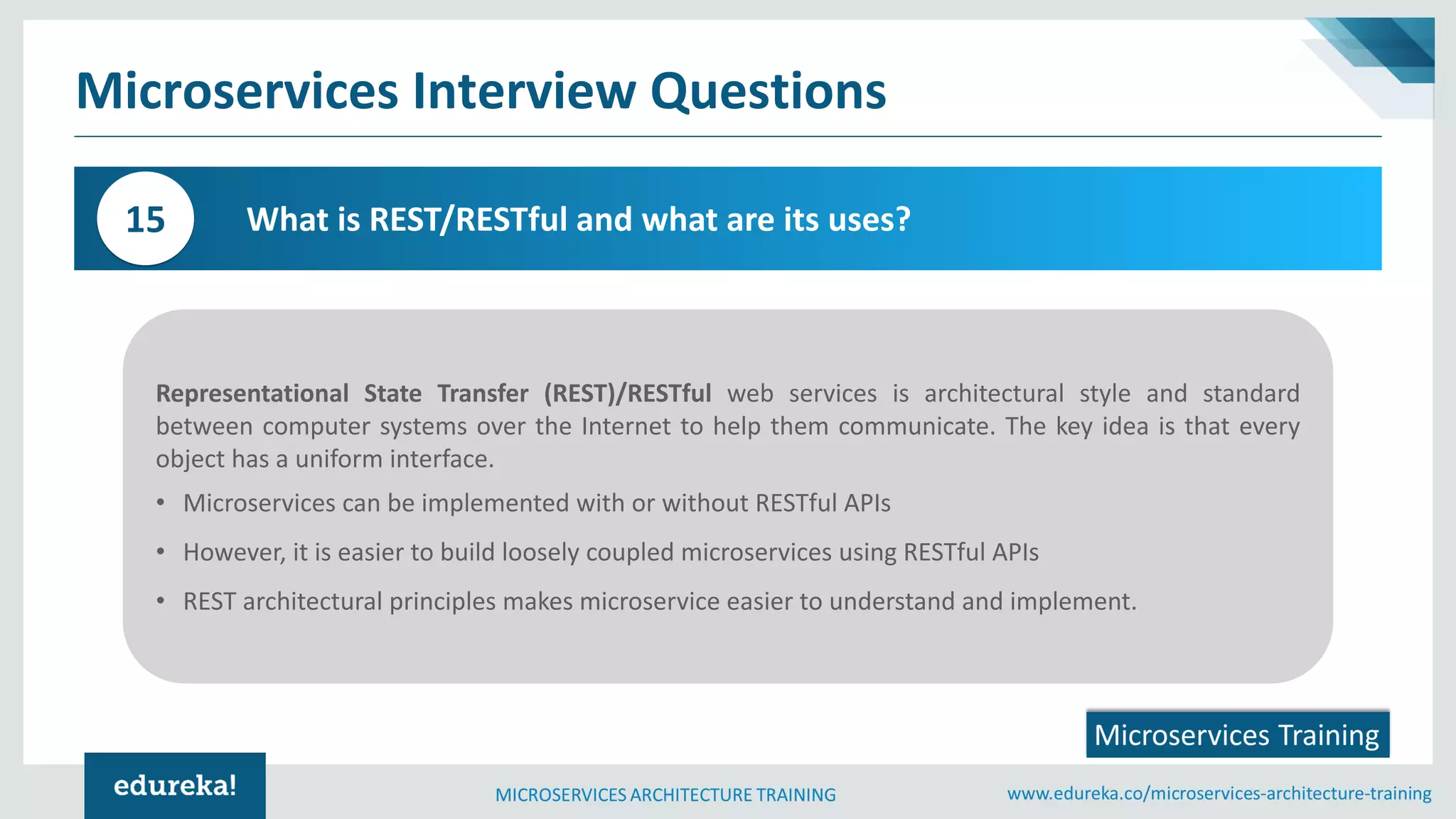 Microservices Interview Questions And Answers Microservices