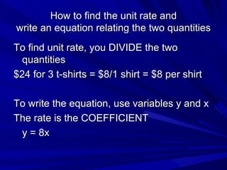 Math MSA Determine a point from an Equation | PPT