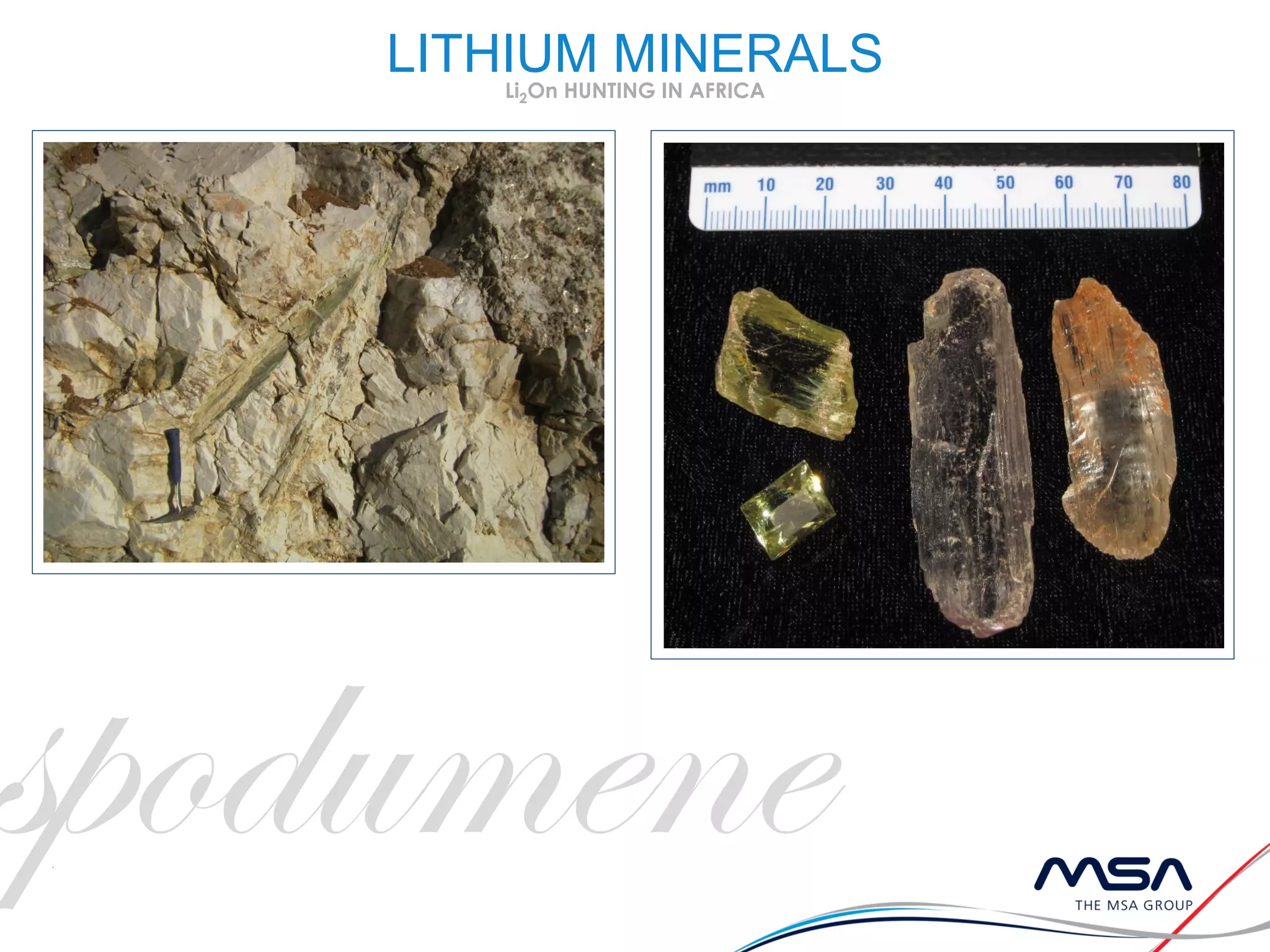 Pegmatite Hosted Lithium Deposits in Africa and Exploration ...