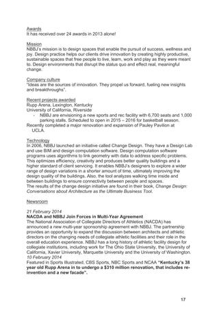 MSA Architects Mktg plan_written_report | PDF