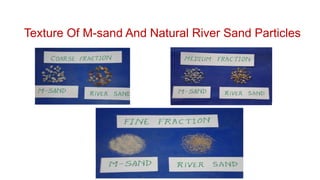 M-sand (Manufactured Sand) | PPTX | Civil Engineering Industry | Industries