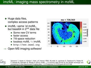 MS (and NMR) data standards in Metabolomics why, how and some caveats | PDF