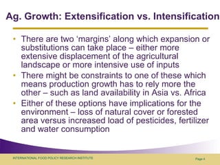 Feeding and Fueling the World to 2030 and Beyond: Land Use Change from ...
