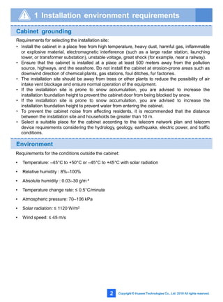 MSAN Huawei T500 (MA5600T) Quick Installation Guide | PDF