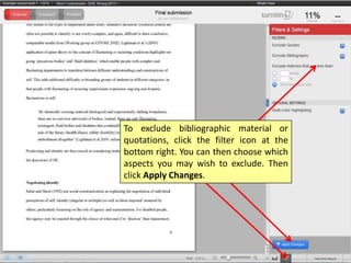 MSA - Using Turnitin | PPT