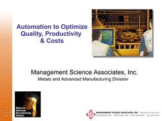 Management Science Associates | PPT