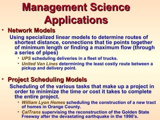 MS Approach On Management - Definition of Problems | PPT