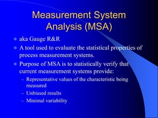 Msa presentation | PPT | Physics | Science