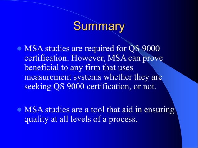Msa presentation | PPT | Physics | Science