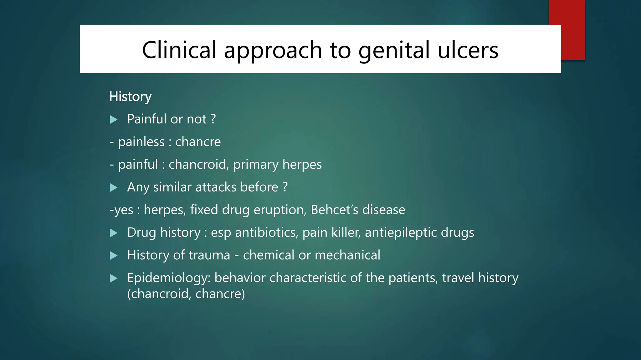 modified syndromic approach for sexaully transmitted disease | PPTX