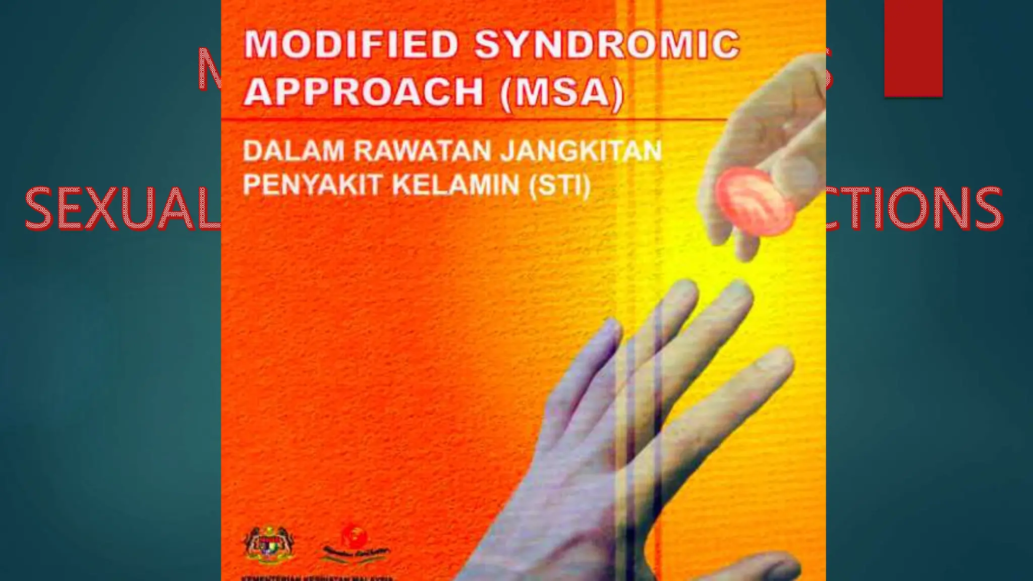 modified syndromic approach for sexaully transmitted disease | PPTX