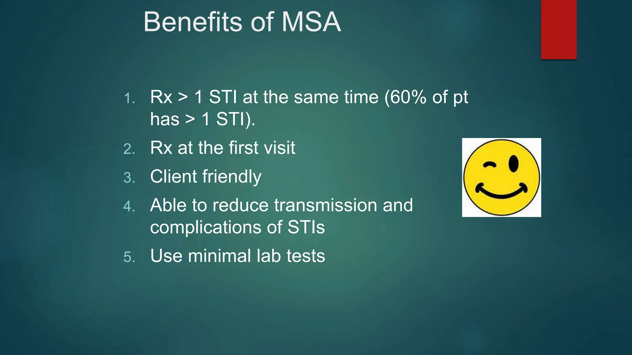 modified syndromic approach for sexaully transmitted disease | PPTX
