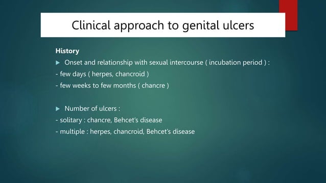 modified syndromic approach for sexaully transmitted disease | PPTX