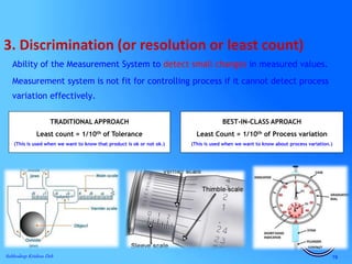 Measurement System Analysis - Module 1 | PPT