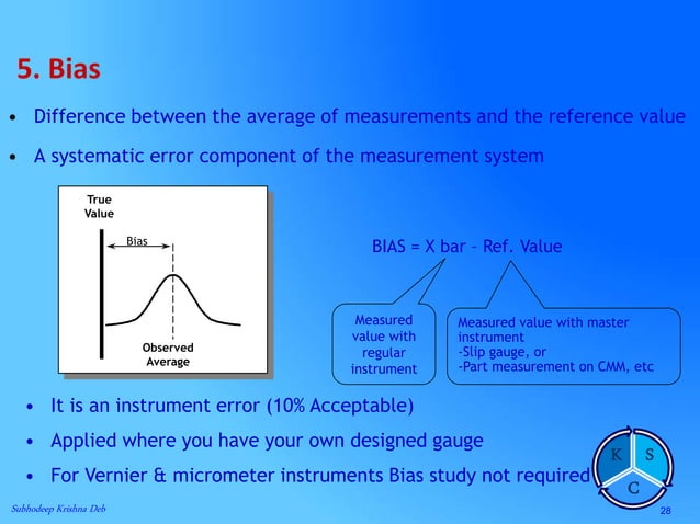 Measurement System Analysis - Module 1 | PPT