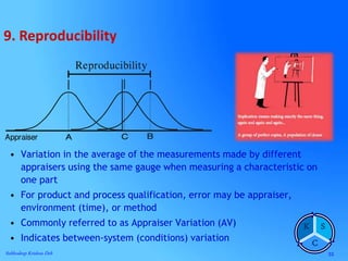 Measurement System Analysis - Module 1 | PPT