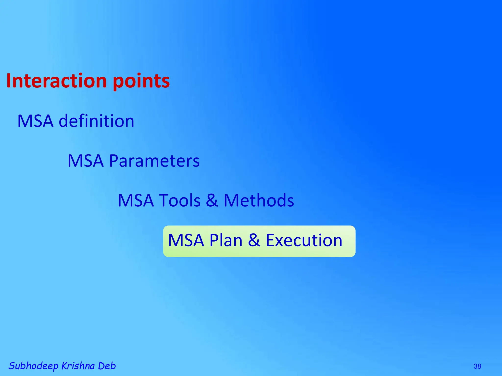 MSA STUDY training presentation for manufacturing | PPT