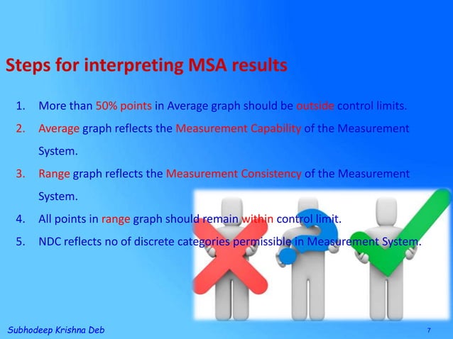 MSA STUDY training presentation for manufacturing | PPT
