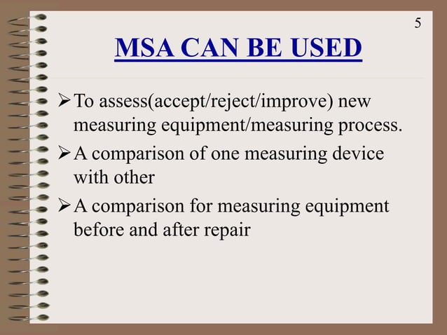 Msa training | PPT | Science
