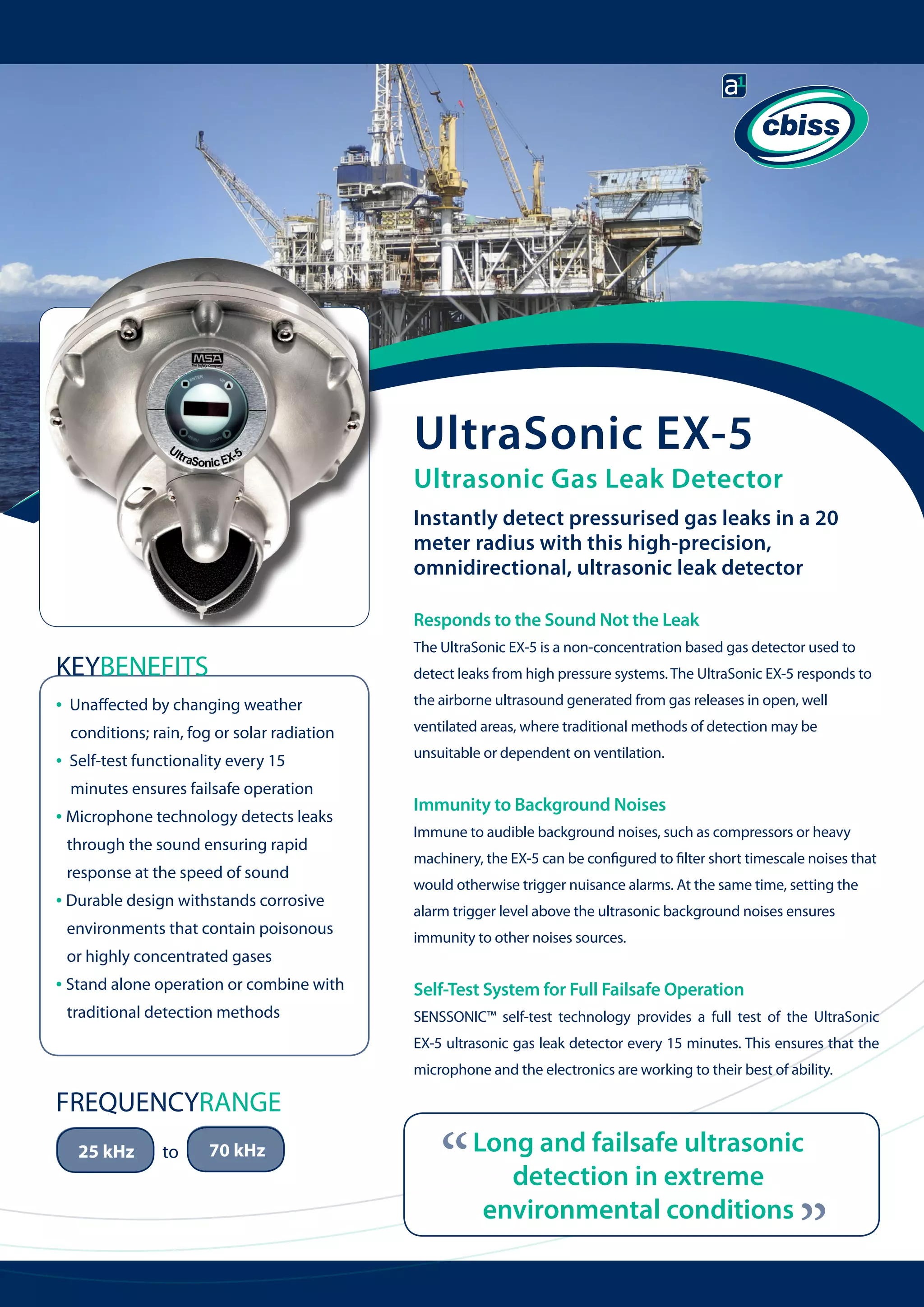 MSA Ultrasonic Gas Detector | PDF