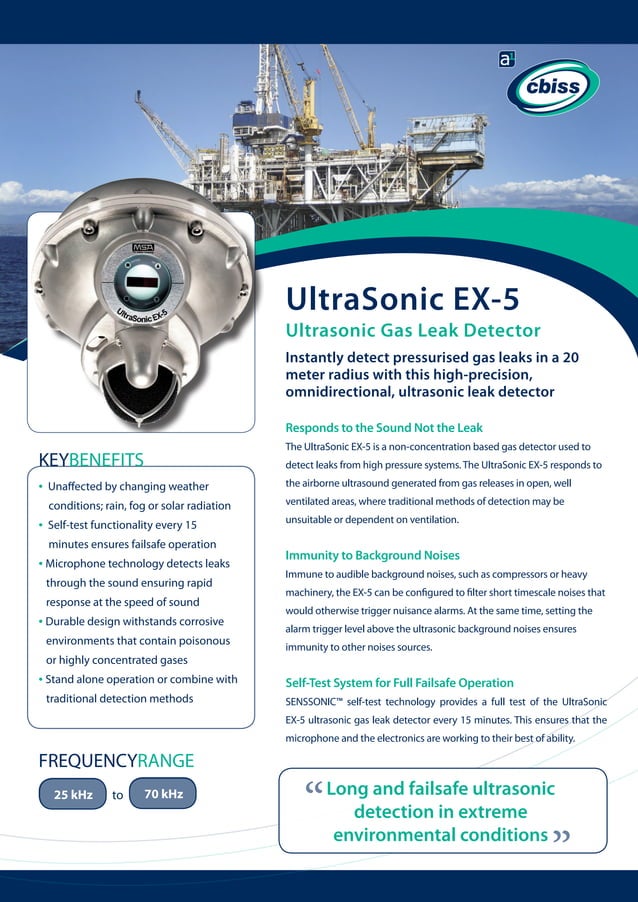 MSA Ultrasonic Gas Detector | PDF