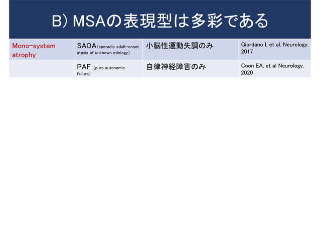 MSA update 2022.pdf | Brain and Nervous System Disorders | Diseases and ...