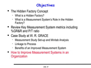 MSA with Six Sigma explained with best practices.ppt