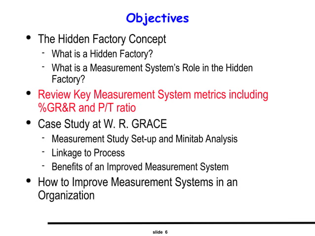MSA with Six Sigma explained with best practices.ppt