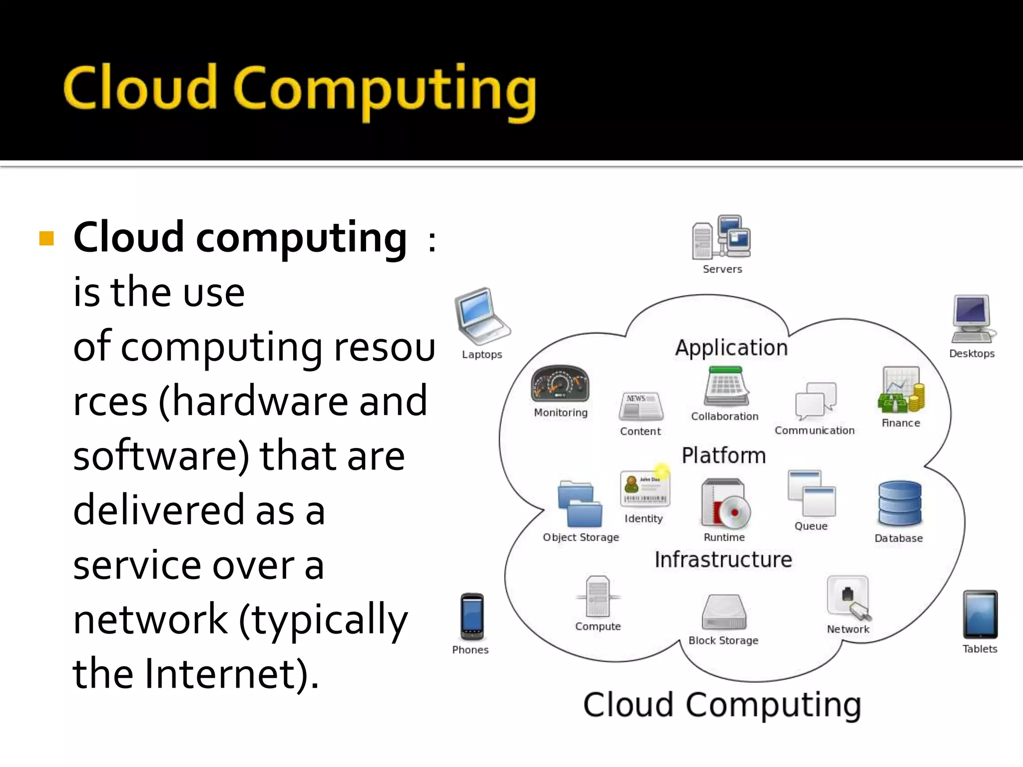 Ms azure cloud computing service | PPTX