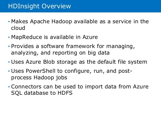 Microsoft Azure Data Management